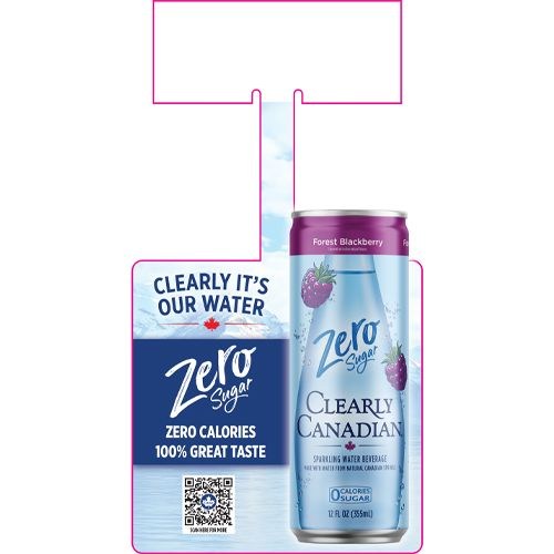 Point of Sale (POS): Shelf Dangler Zero Sugar Cans (25 per bundle)